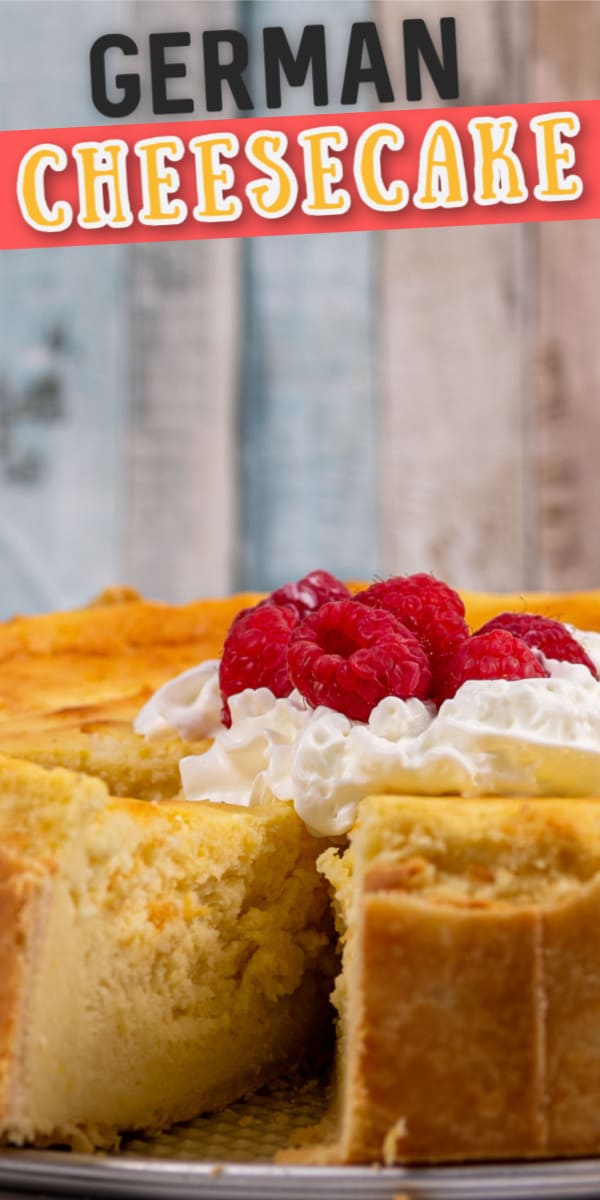 German Cheesecake ~ Käsekuchen - Cheerful Cook