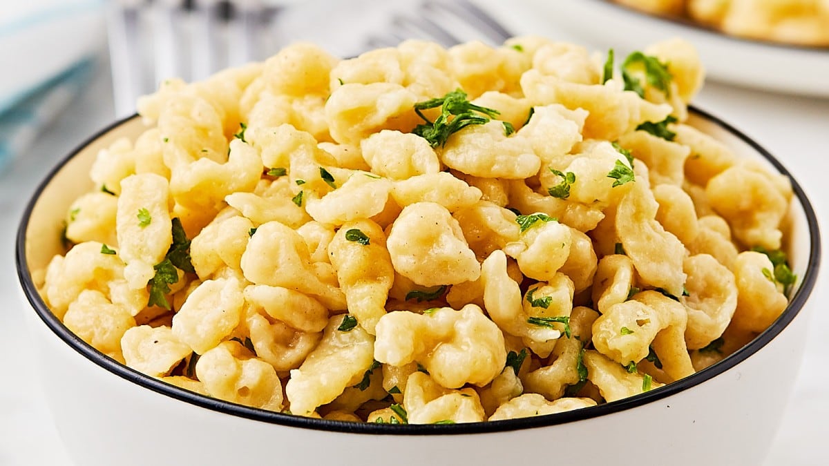 German Spaetzle (Traditional 5 Ingredient Recipe) - Cheerful Cook