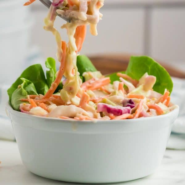 The Only Creamy Coleslaw Recipe You'll Ever Need - Cheerful Cook