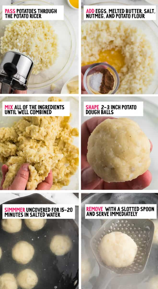 Easy German Potato Dumplings