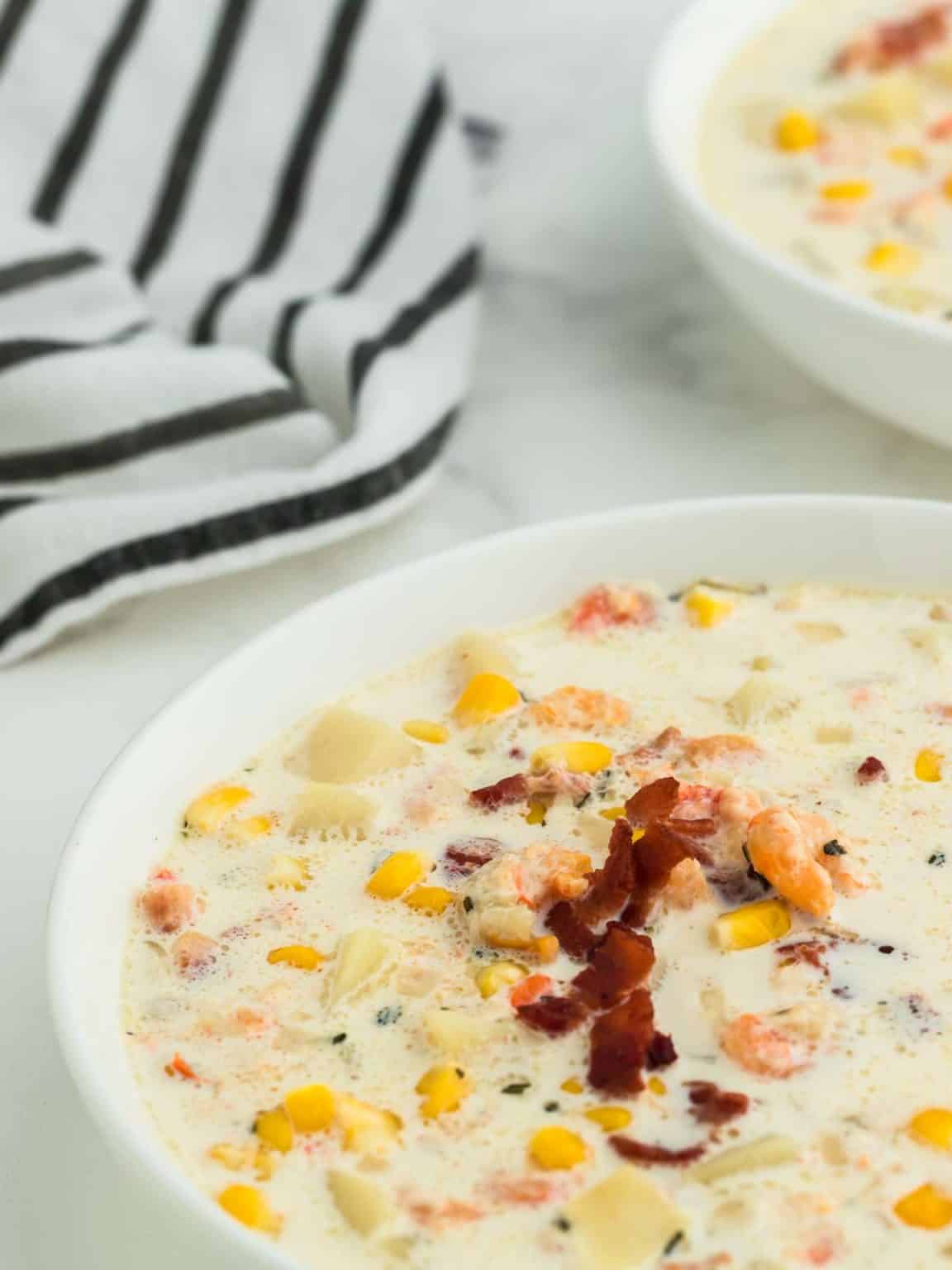 Easy Corn And Shrimp Chowder Recipe