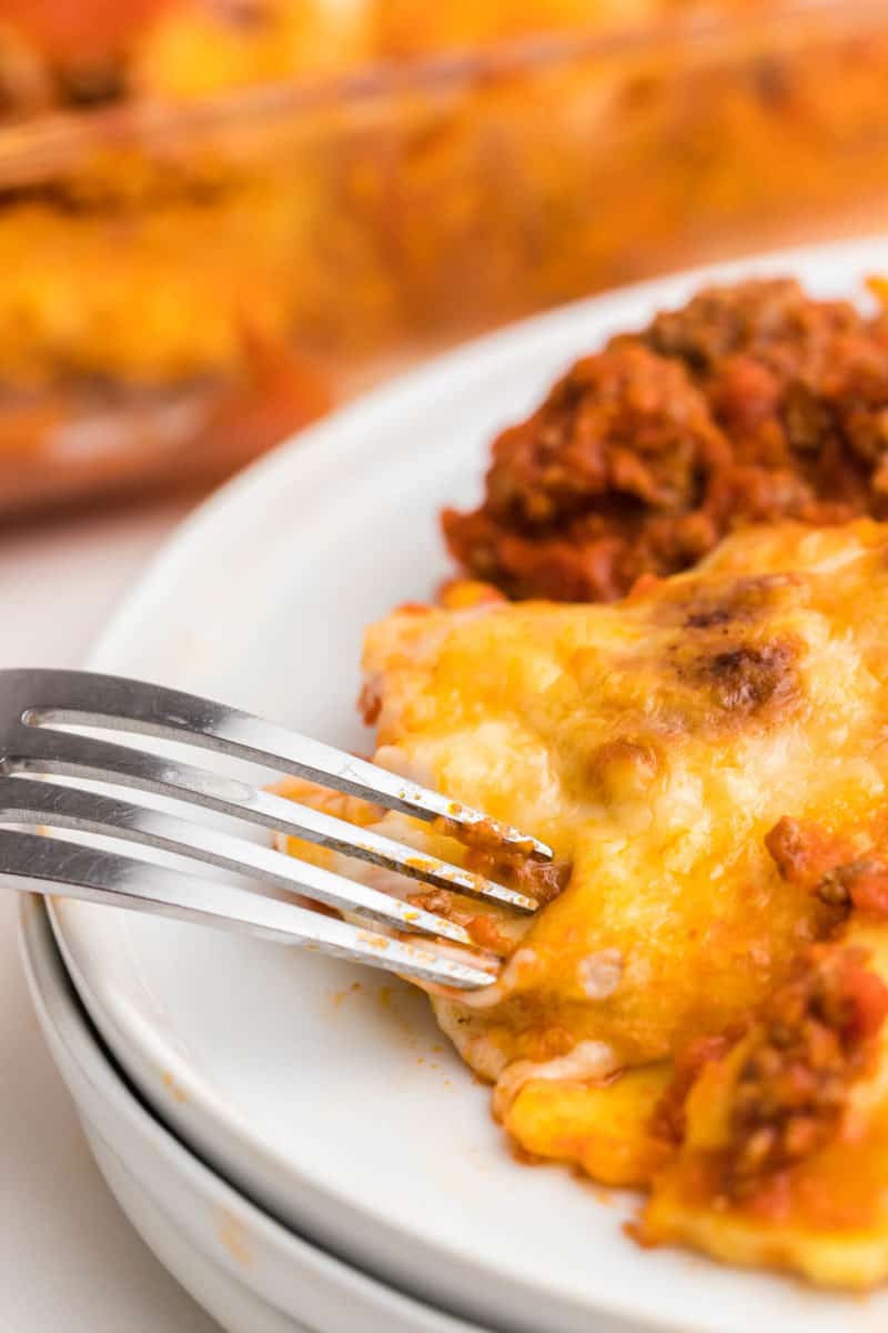 Easy Cheesy Lazy Lasagna Recipe (4 ingredients) - Cheerful Cook