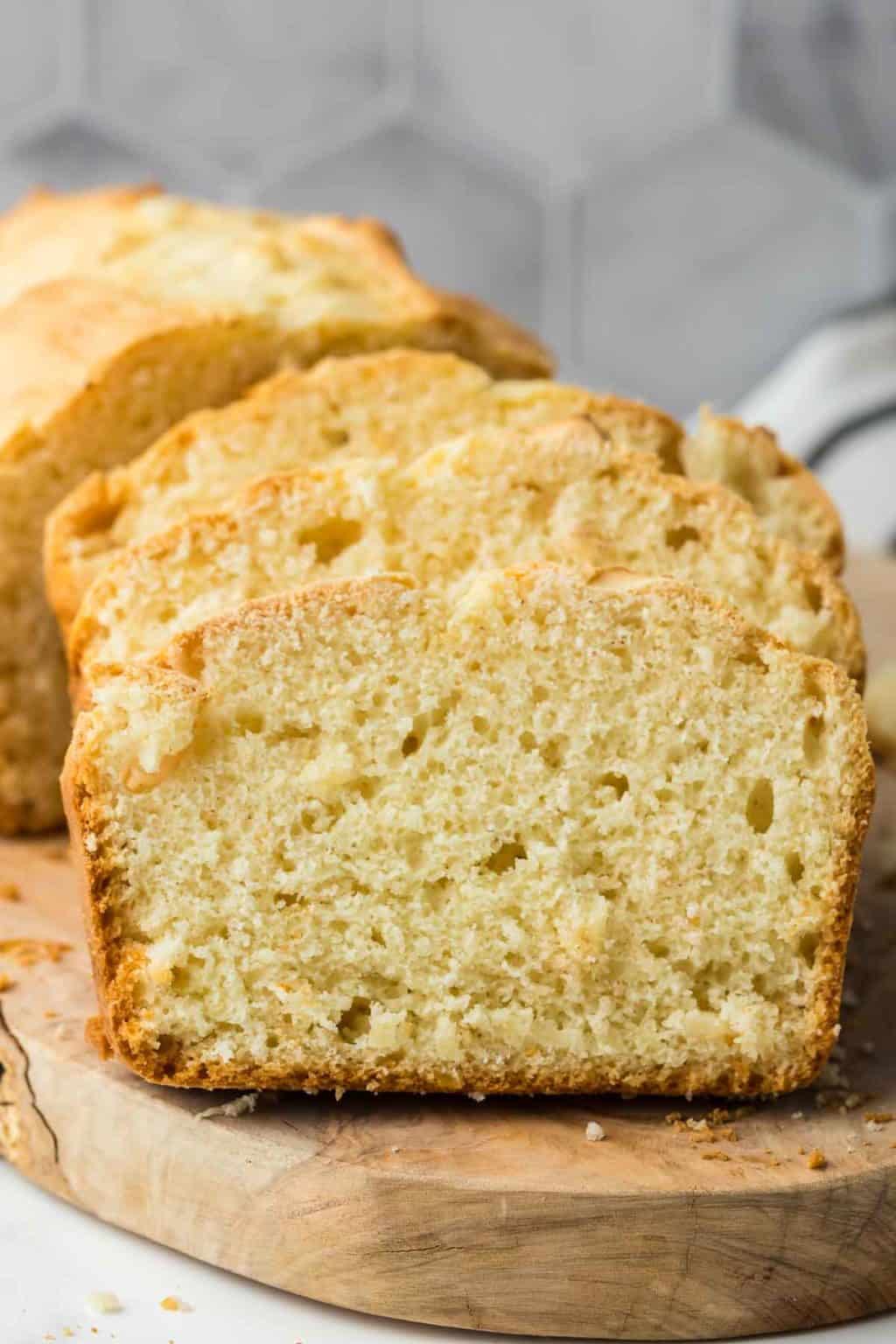 Viral Ice Cream Bread (2 Ingredient TikTok Recipe) - Cheerful Cook