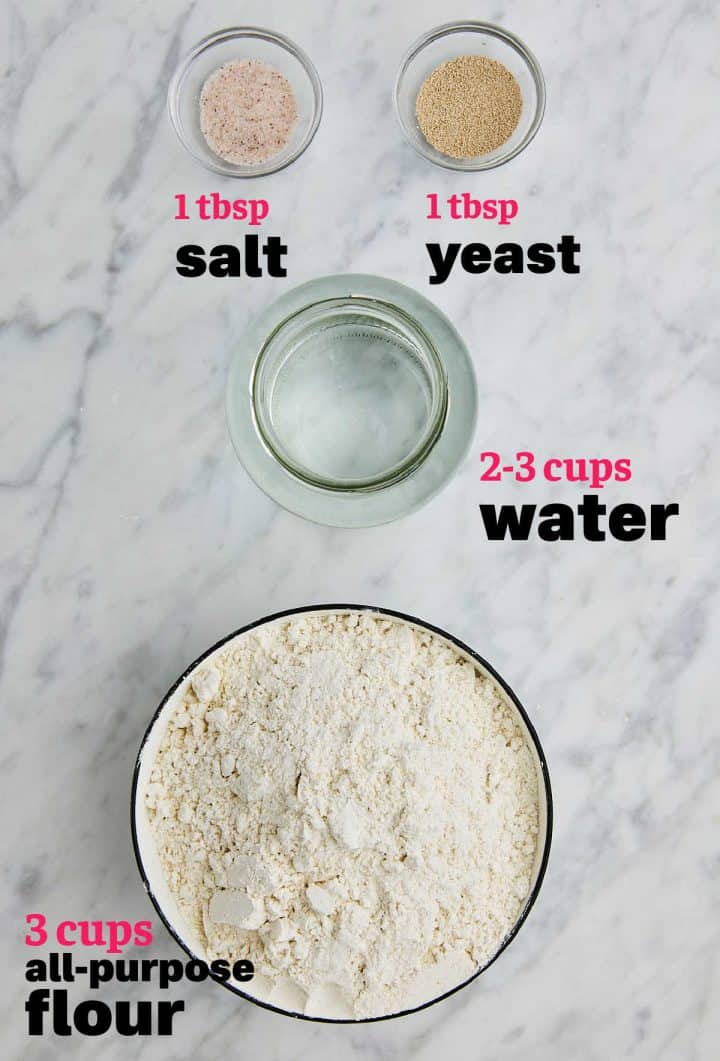 Easy 3-Ingredient Bread (Steam Baked, 35 minutes)