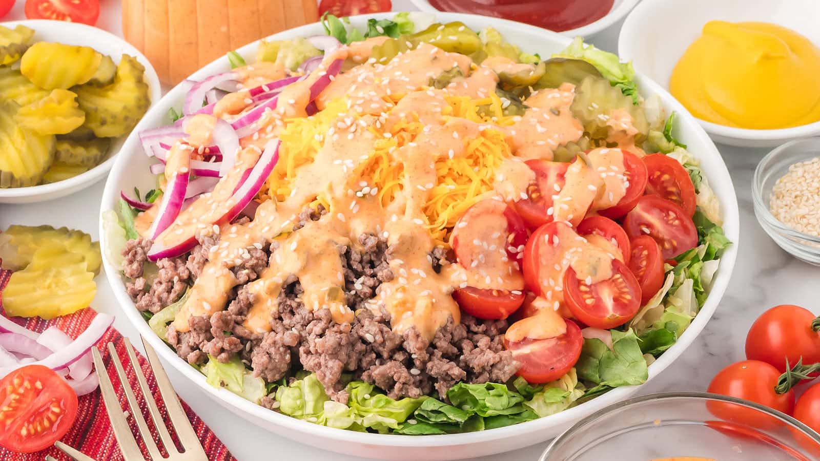 The Best Big Mac Salad Recipe
