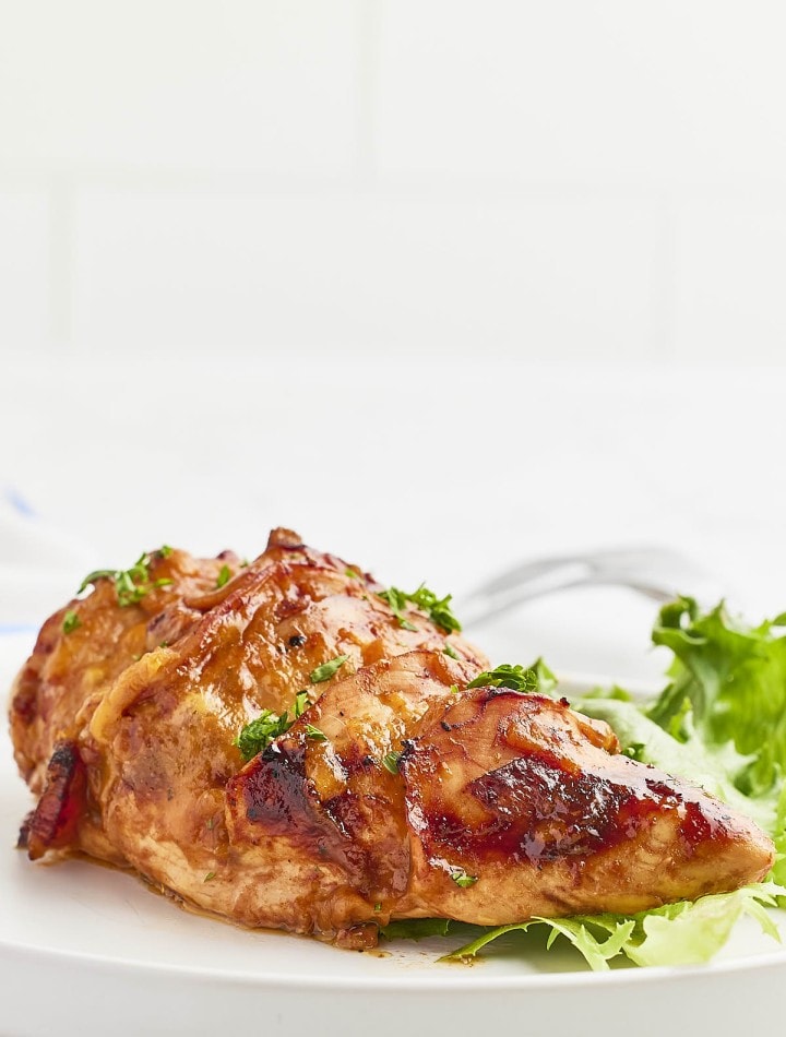 Bacon BBQ Hasselback Chicken (4 Ingredients) - Cheerful Cook