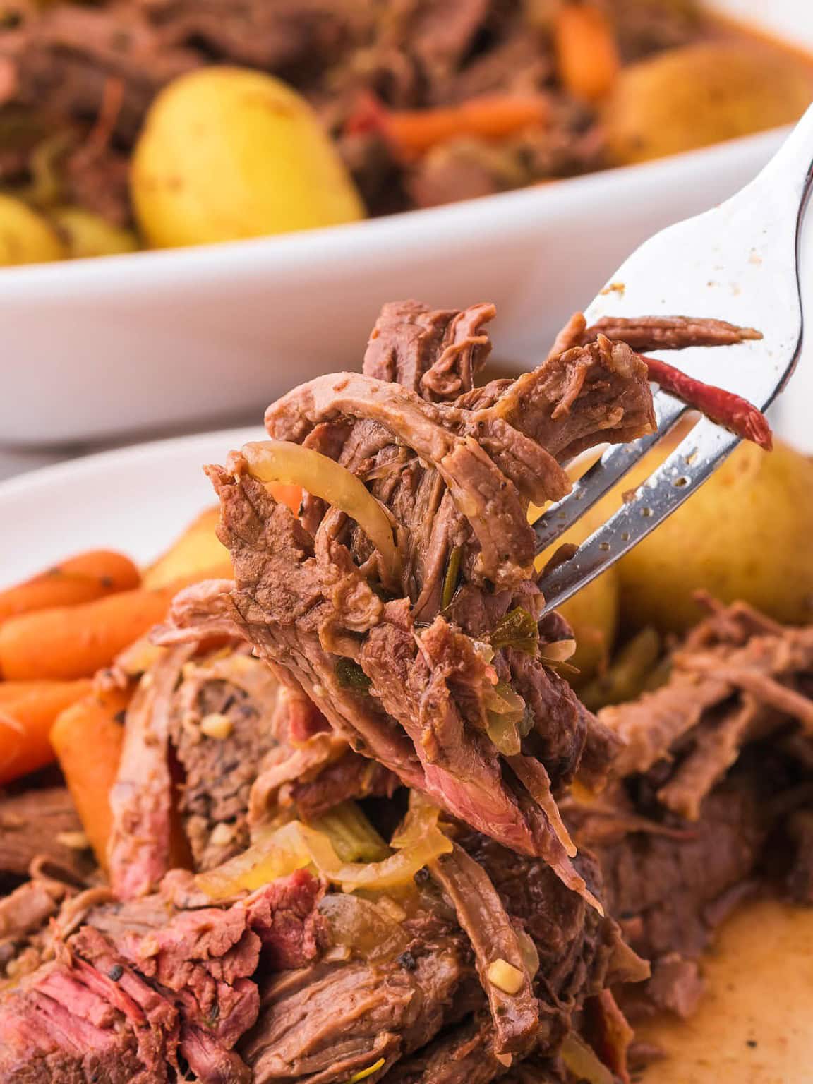 Slow Cooker Sirloin Tip Roast - Easy & Flavorful