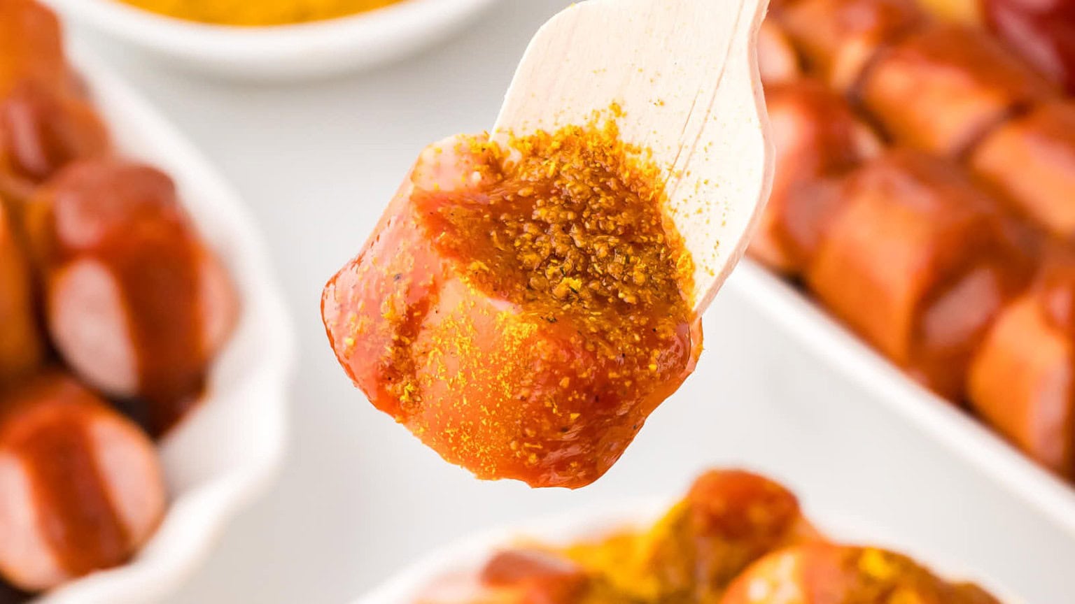 Easy German Currywurst with Homemade Sauce