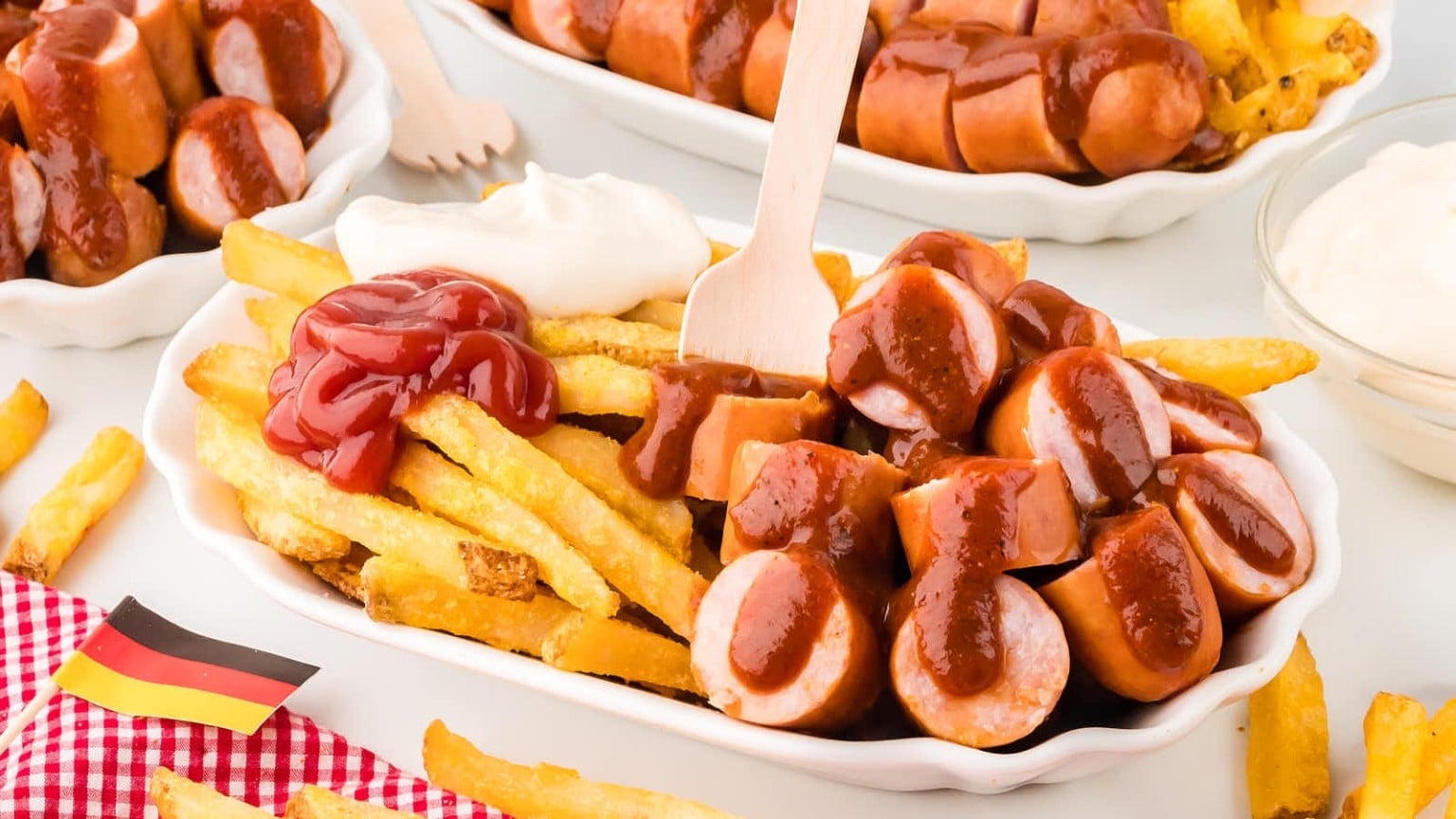 Easy German Currywurst with Homemade Sauce