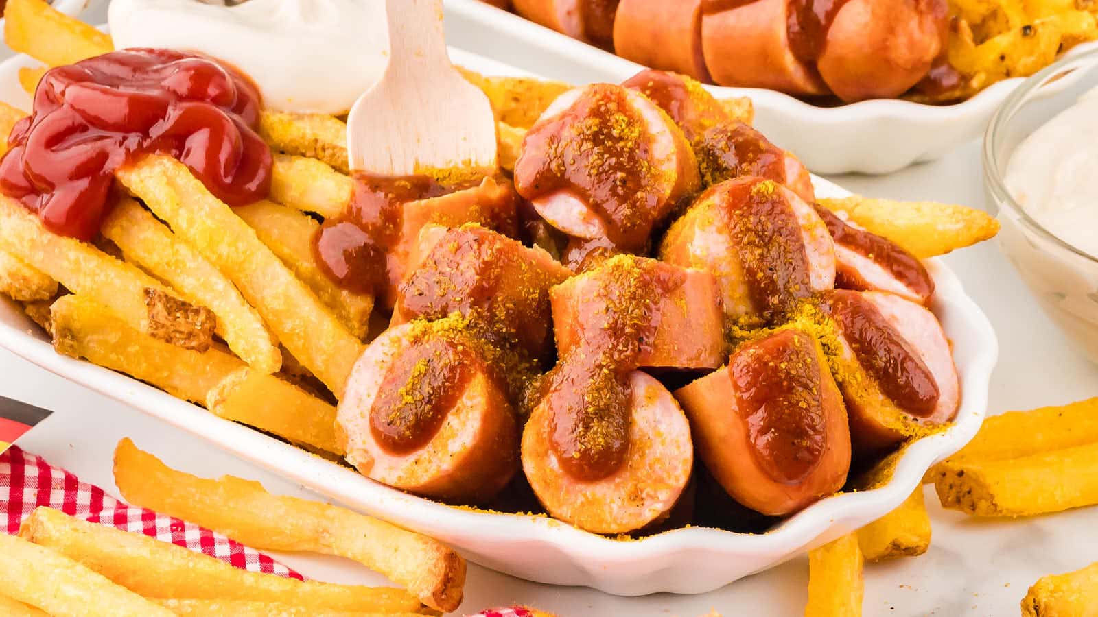 Easy German Currywurst with Homemade Sauce
