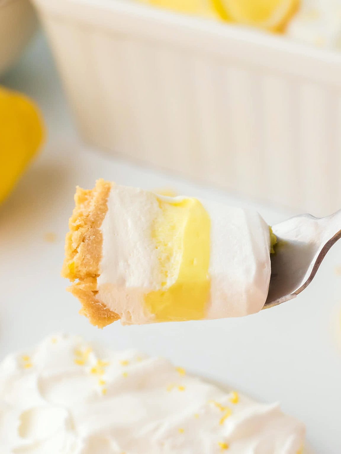 The Best Lemon Lush Recipe - An Easy No-Bake Dessert