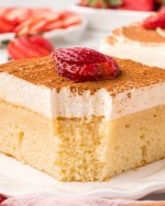 The Easiest Tres Leches Cake Recipe with Box Cake Mix