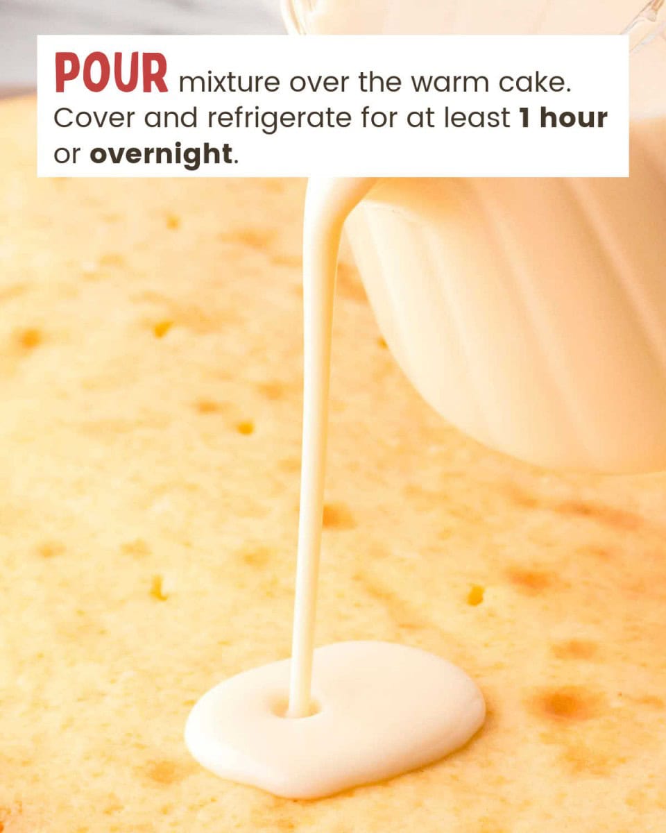 The Easiest Tres Leches Cake Recipe with Box Cake Mix