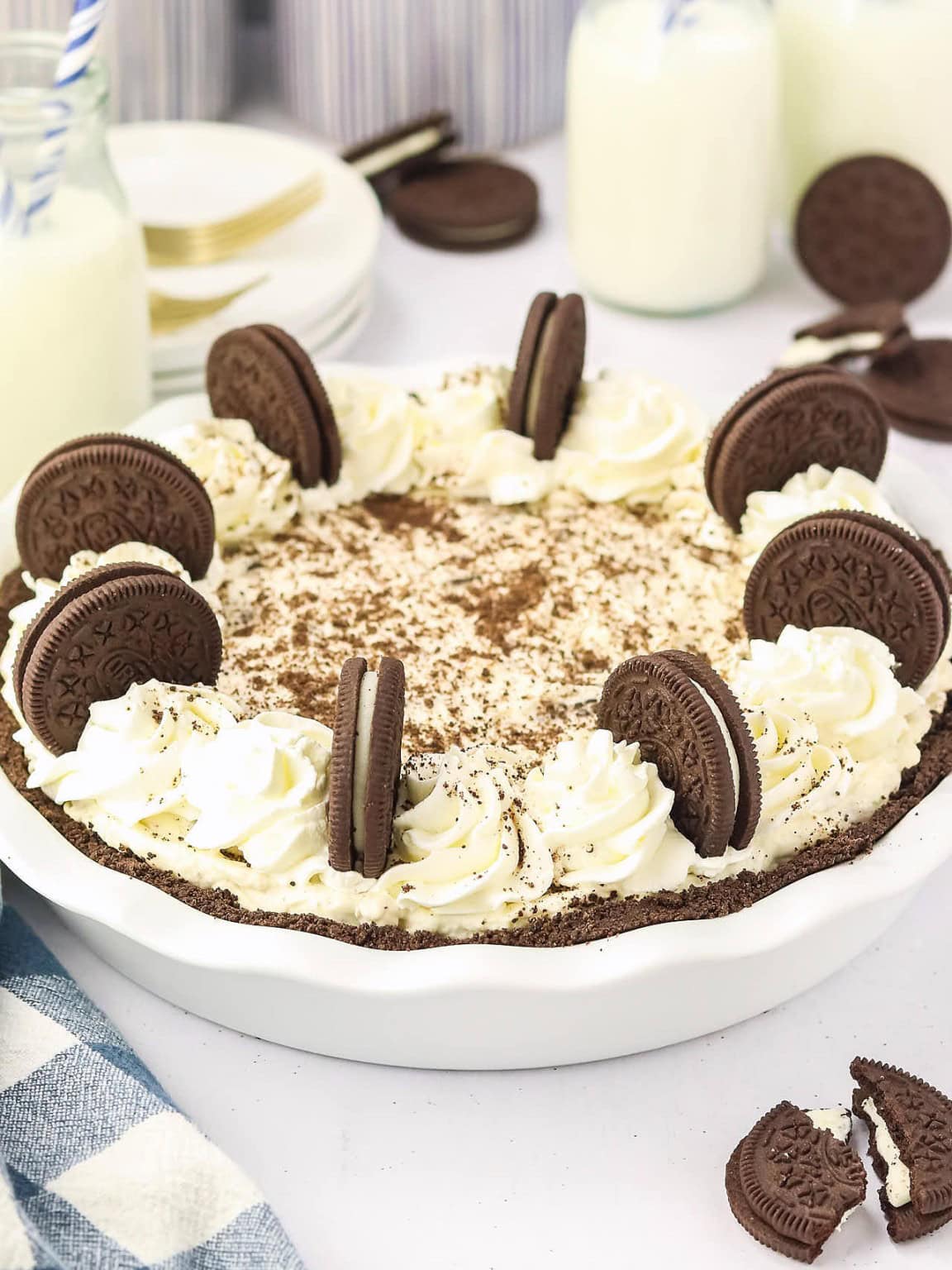 Easy No-Bake Oreo Pie Recipe