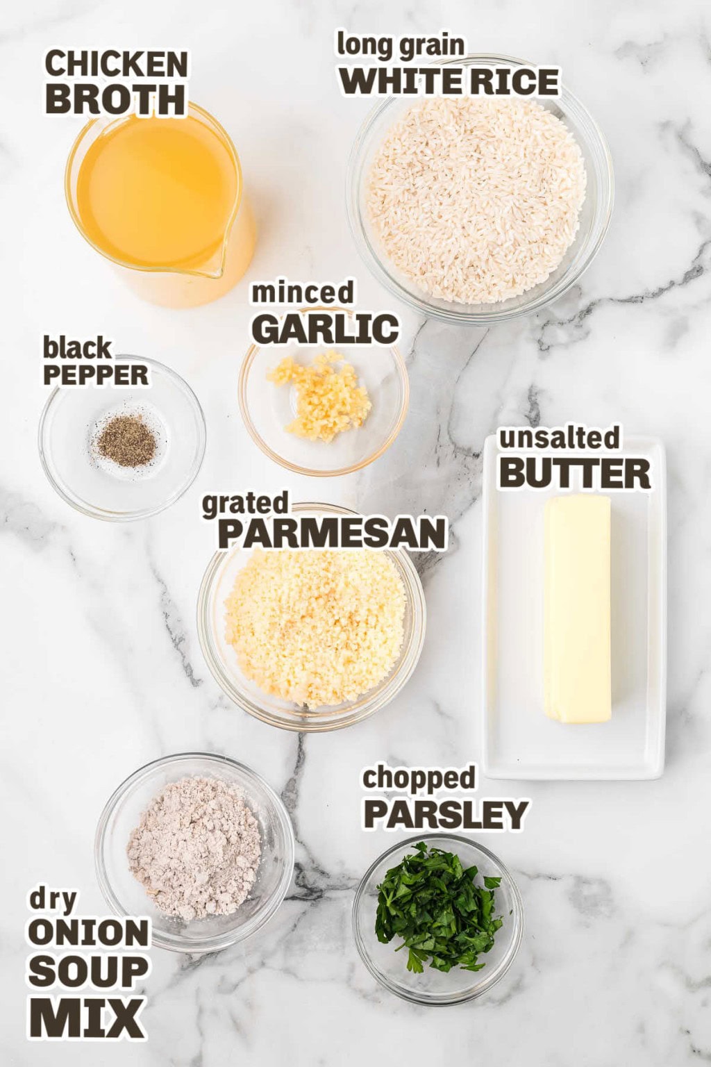 The Best Cheesy Stick of Butter Rice with Garlic