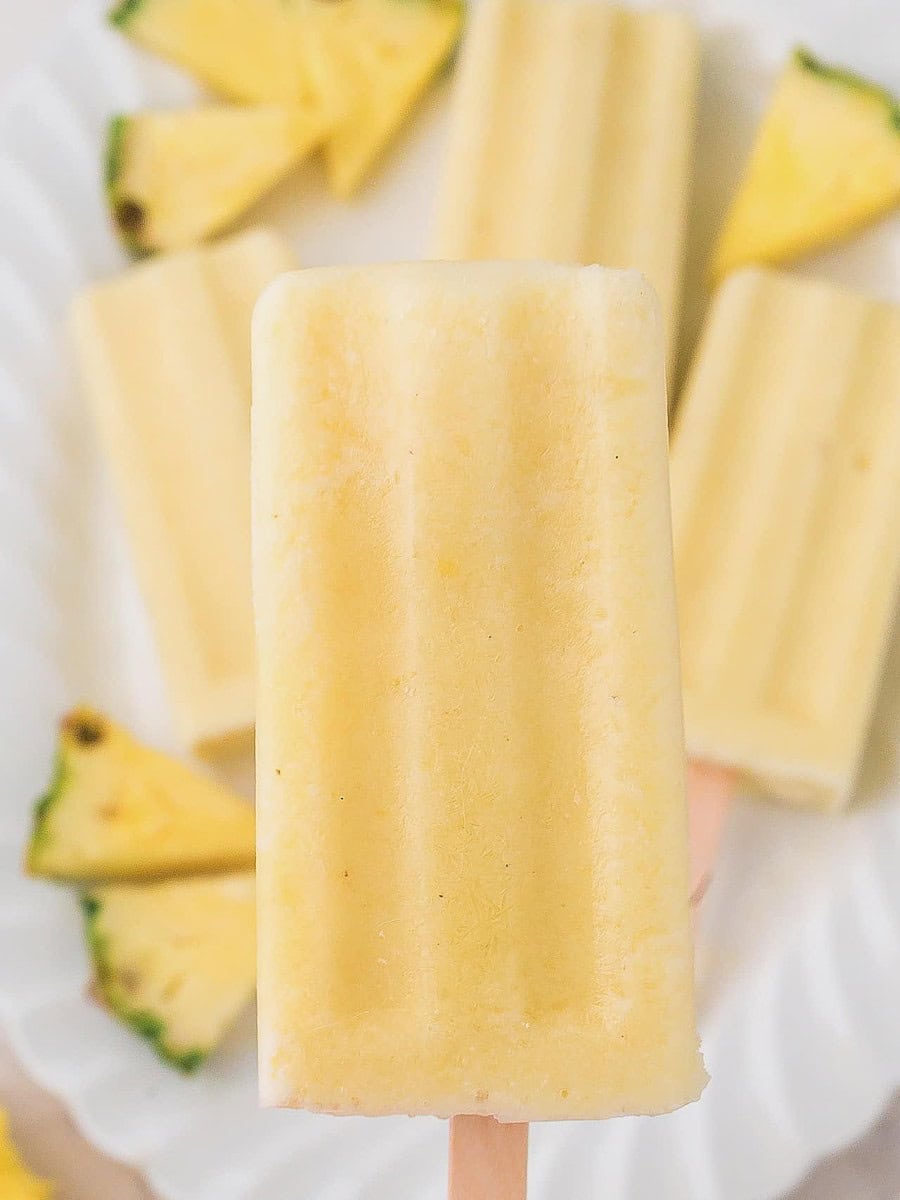 Pineapple Popsicles That Taste Like Summer