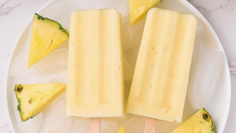 Pineapple Popsicles That Taste Like Summer