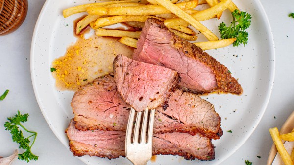 Best Oven Roasted Tri Tip Steak with Garlic and Herbs