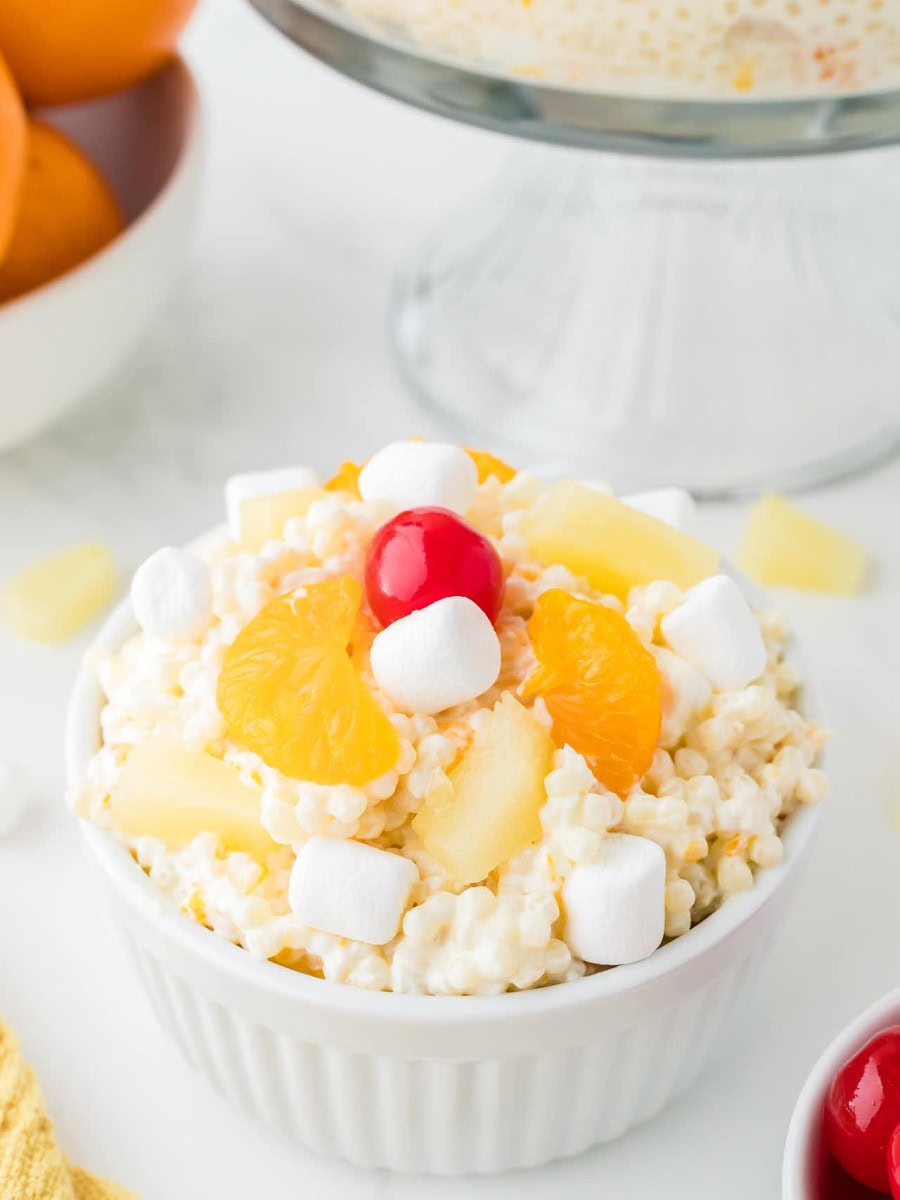 Best Frog Eye Salad Recipe With Real Custard