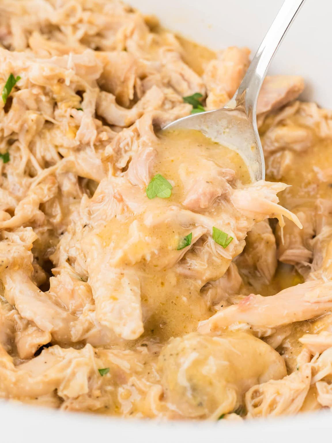 Easy Crockpot Chicken and Gravy Recipe