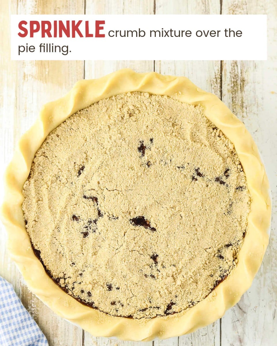 Easy Shoofly Pie With Brown Sugar Crumb Topping