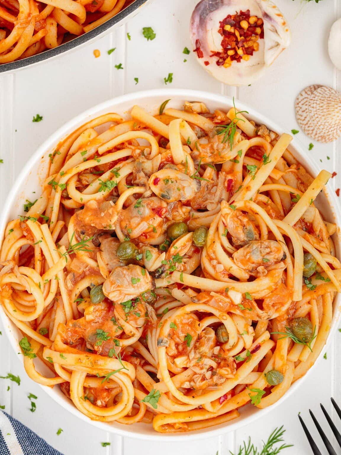 Linguini with Clams