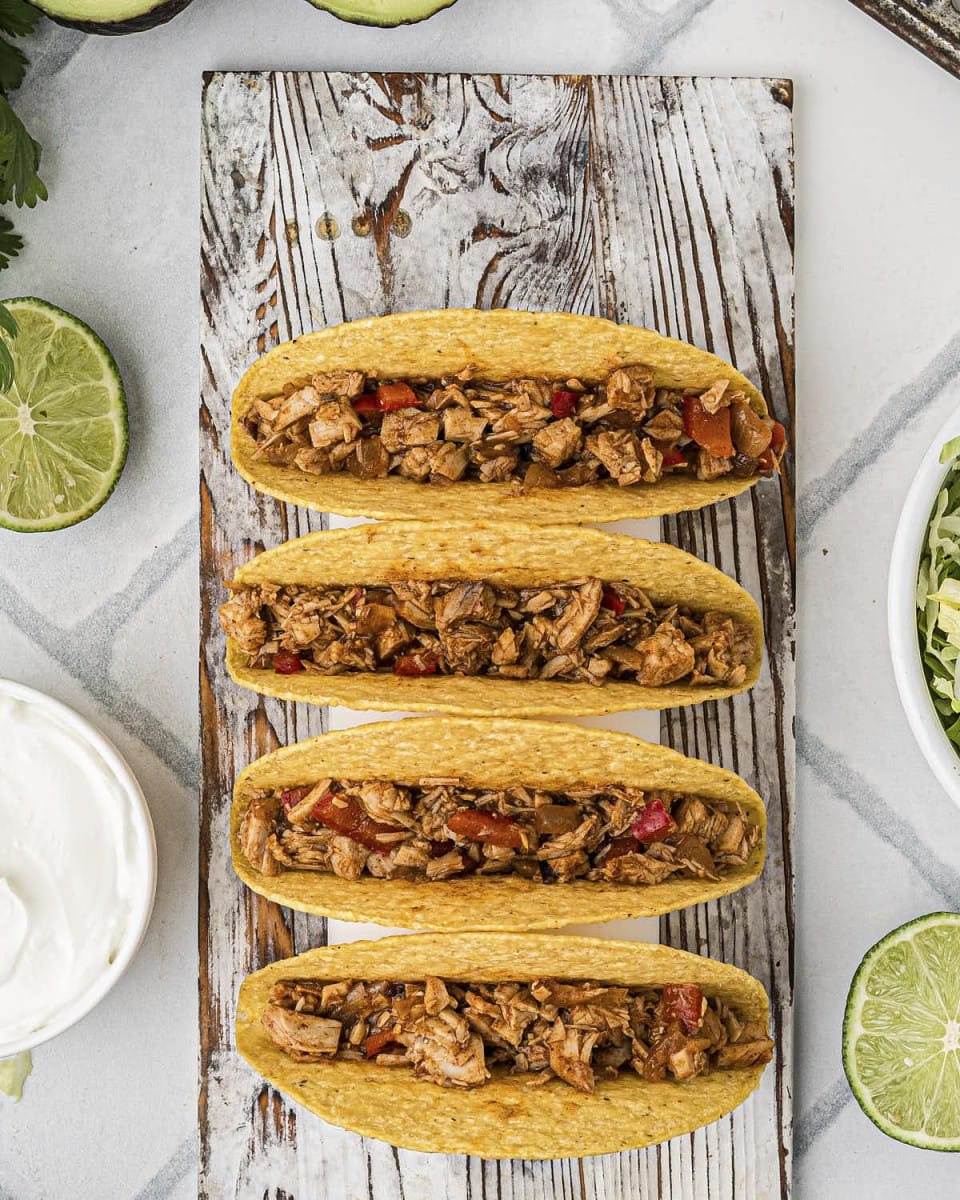Easy Turkey Tacos (15 Minute Leftover Turkey Recipe)