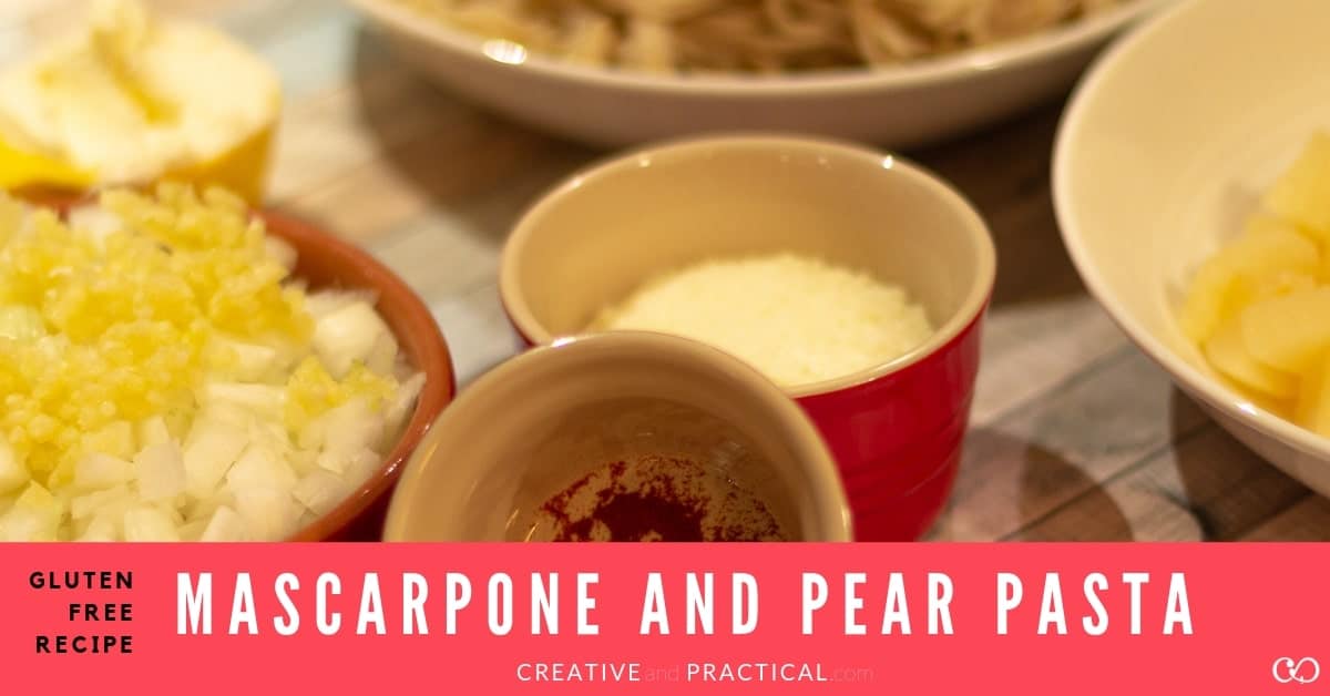 Mascarpone Pasta with Pears