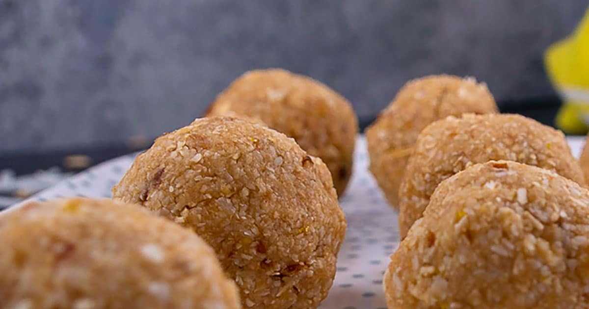 Lemon Date Balls