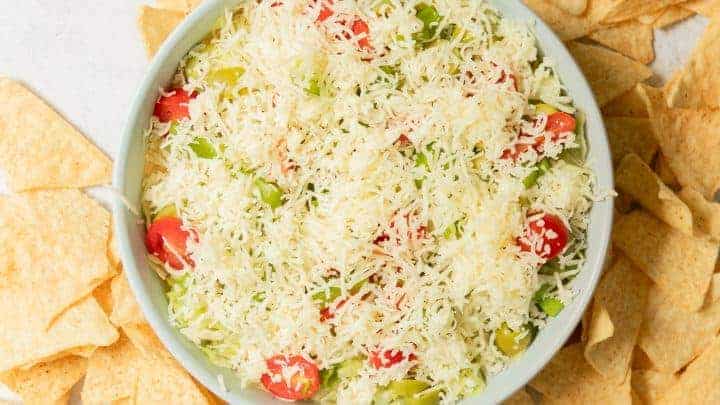 Easy Taco Dip Recipe - The Cheerful Cook